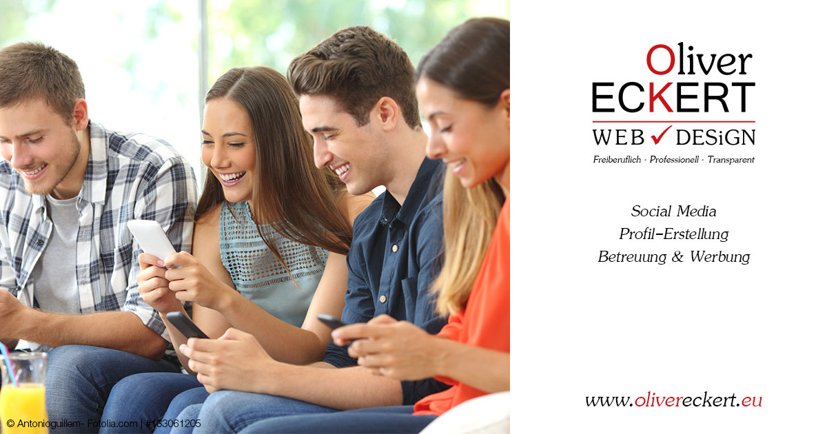 Social Media - Oliver Eckert Webdesign